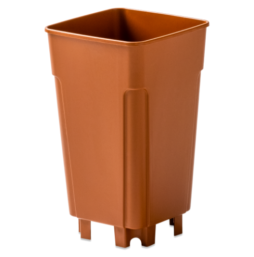 Vierkante pot 1,8 liter | Bato Plastics